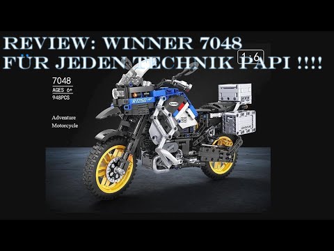 Review: Winner 7048 BMW 1250 GS Technic Motorrad #winner #lego #motorcycle