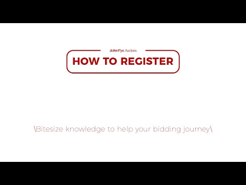 How To Register - John Pye Auctions | Guide to Auctions