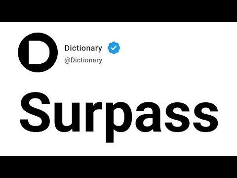 Surpass Meaning In English