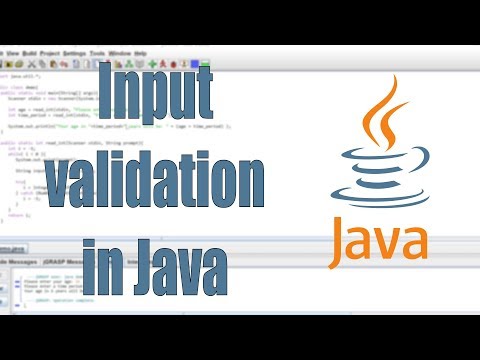 Integer and Float Input Validation with Java