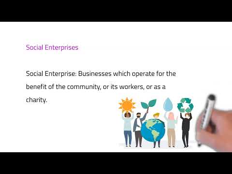 12 IGCSE Business - What is the difference between a Social Enterprise and a Charity?