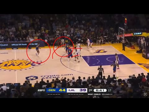 LeBron James defensive mistakes vs. NUGGETS | 2023 Western Conference Finals