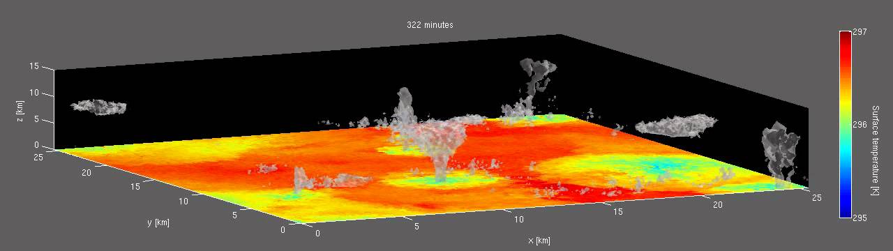 Cloud-resolving simulations