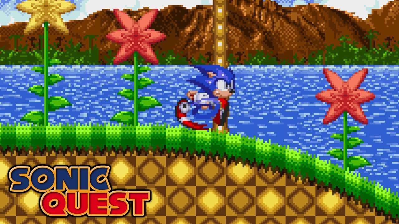 Sonic Quest (v1.2 Update) Sonic Fan Games