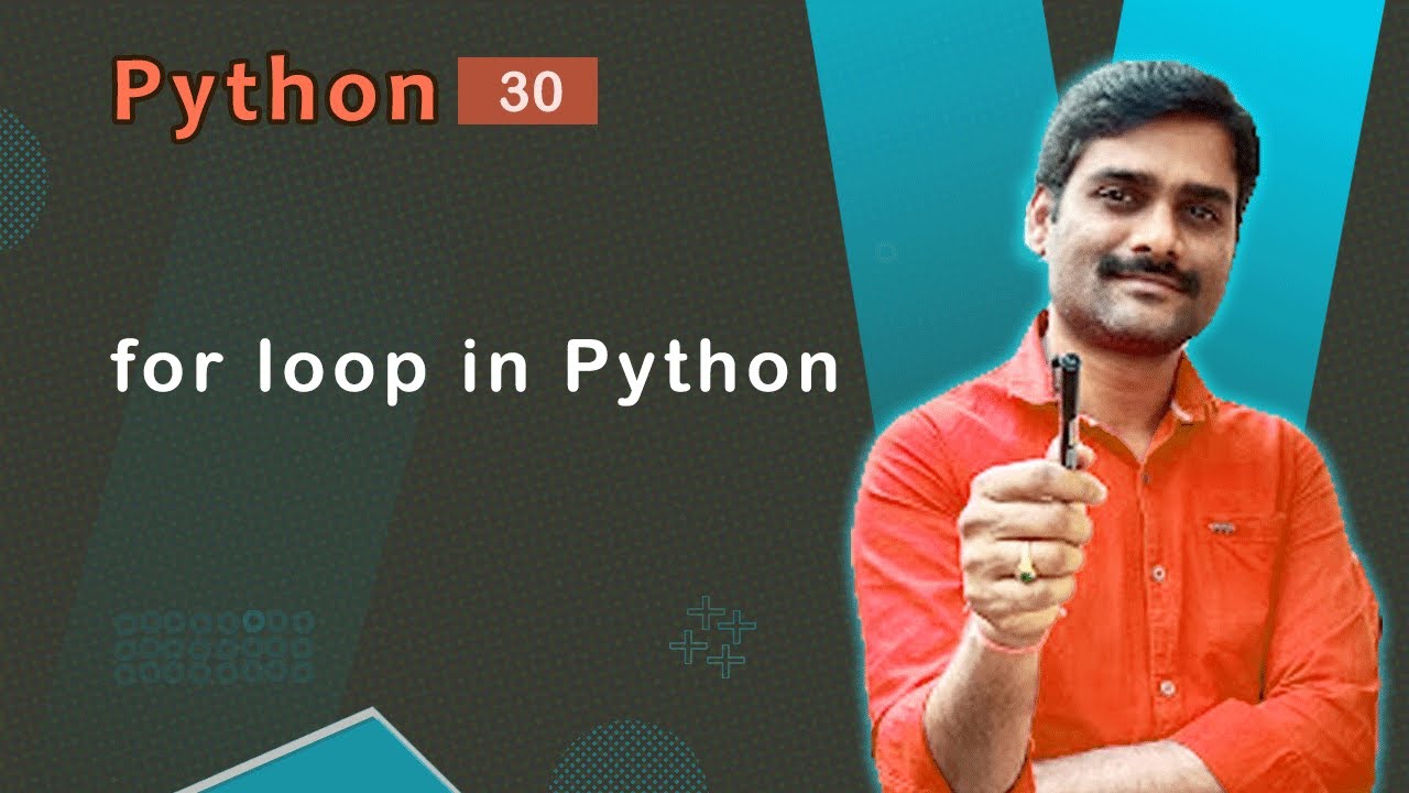 for Loop in python - Python Tutorial 30 🚀