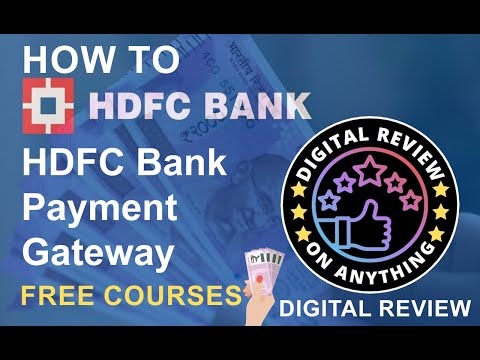 HDFC Bank Payment Gateway | HDFC Bank Payment Gateway Integration in WordPress