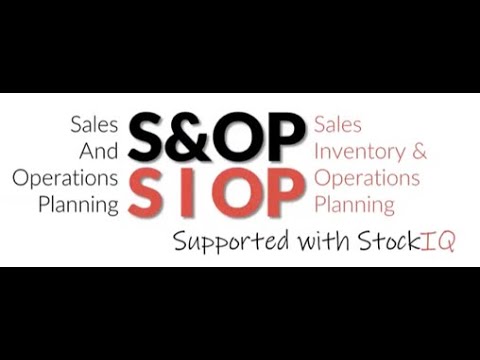 Part 1 S&OP and SIOP