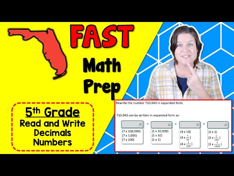 5th GRADE | Florida FAST Math Test Prep FREEBIE | MA.5.NSO.1.2