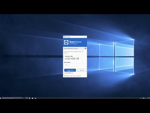 TeamViewer14 - servicecamp Integration into the QuickSupport Module