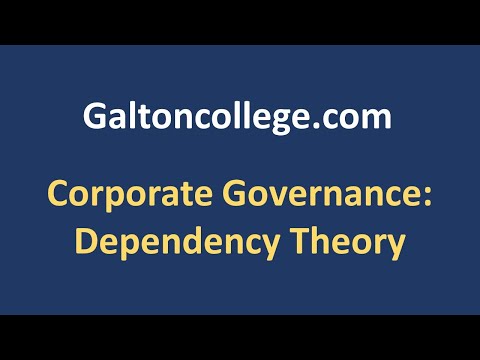 Governance Dependency Theory