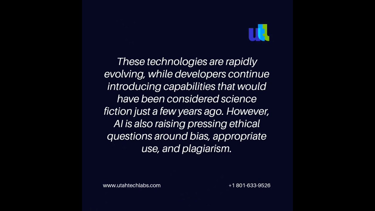 The AI Revolution: from Engineering to Online Education | Utah Tech Labs