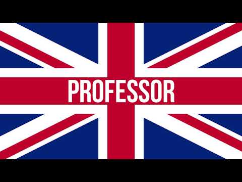 How to Pronounce Professor with a British Accent