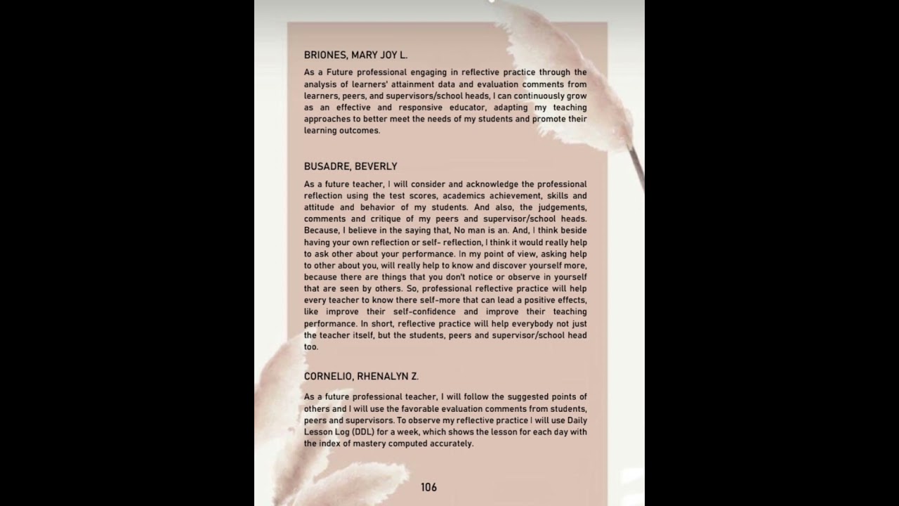 Chapter 11 - Reflective Practice Using Assessment Data