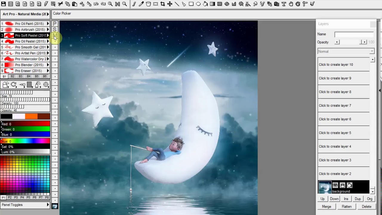 TwistedBrush Tutorials: Special Layers