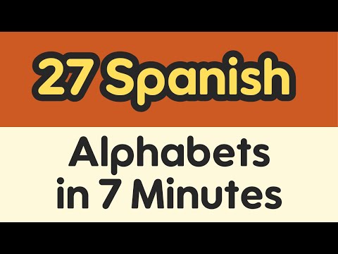 Learn All 27 Spanish Alphabets Spanish Lesson | Spanish Typing Game Learn Spanish for Beginners App