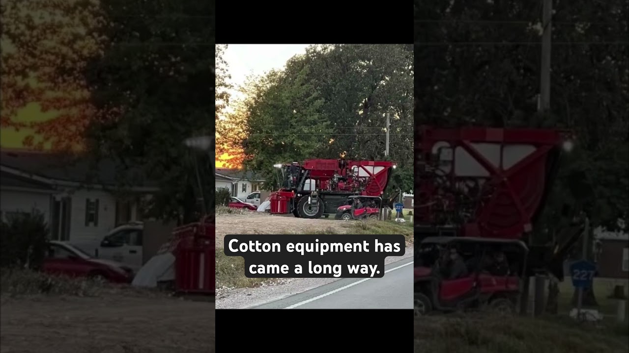 New 2026 Case cotton picker has been leaked. New AF11 cab.