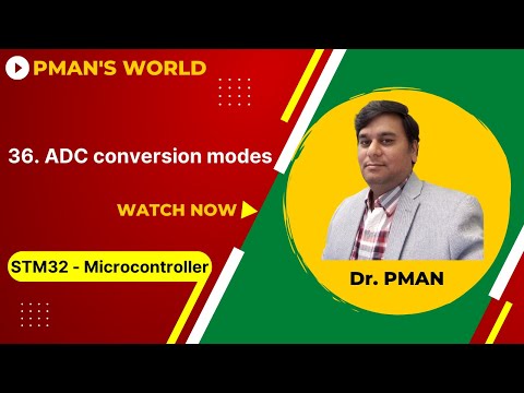 36 ADC conversion modes