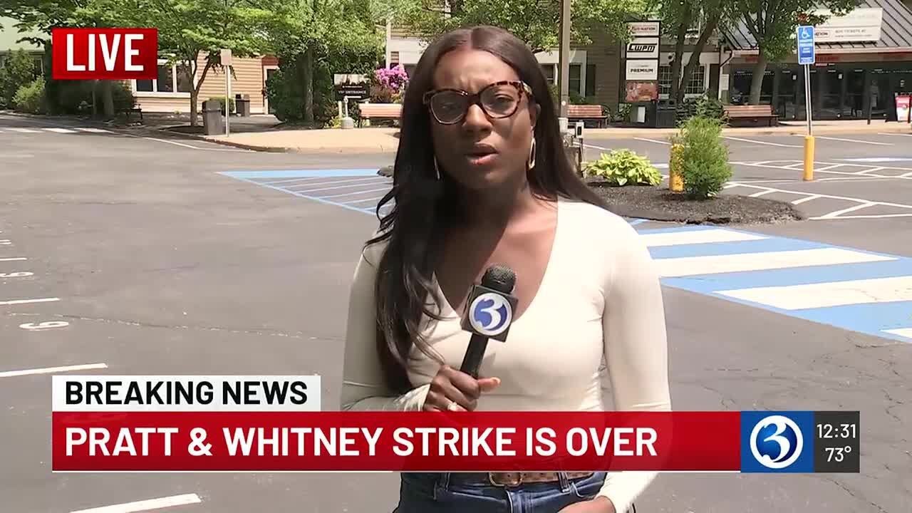 VIDEO: Pratt & Whitney strike ends; contract approved