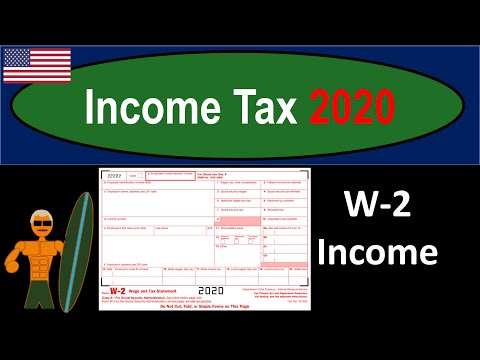 W-2 Income 308 Income Tax 2020