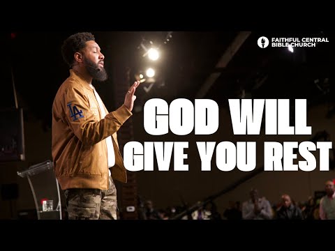 TRY GOD: God Will Give You Rest x Dr. John-Paul C. Foster
