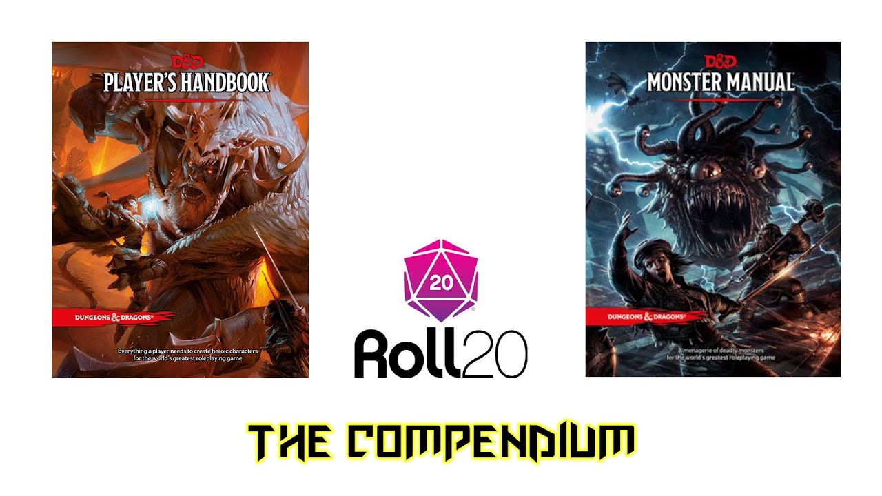 How to Use the Compendium in Roll20
