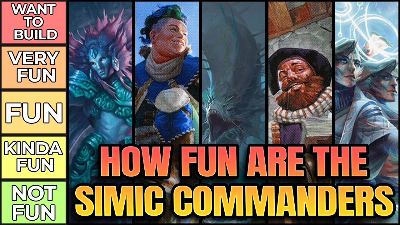 Which Simic Commander Is The Most Fun? | EDH Tier List | MTG