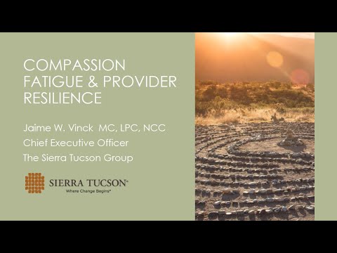 Compassion Fatigue and Provider Resilience with Jaime Vinck