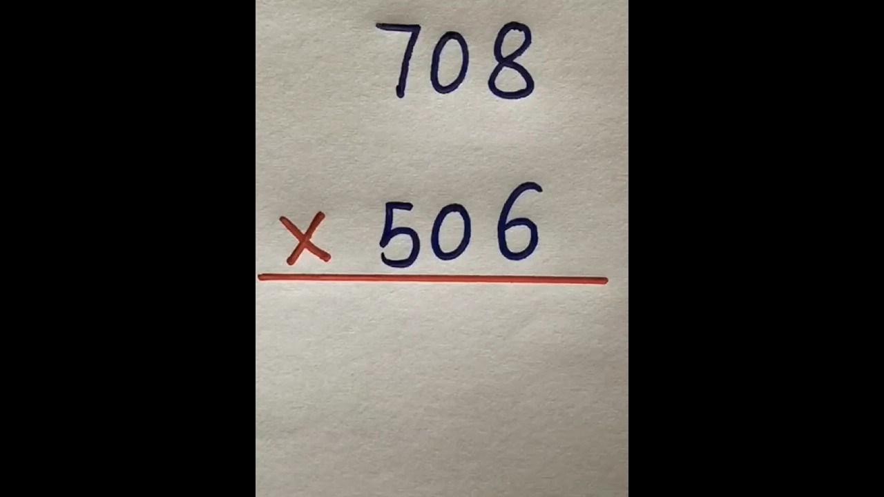 Math Tricks | Shortcut Tricks to multiply two 3 digits number #multiplicationtrick #mathstricks