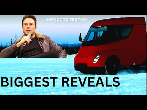 HOURS AGO! Biggest Reveals From the TESLA SEMI Delivery Event