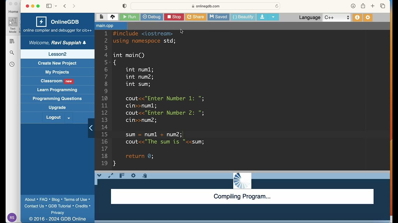 C++: Basic Input/Output