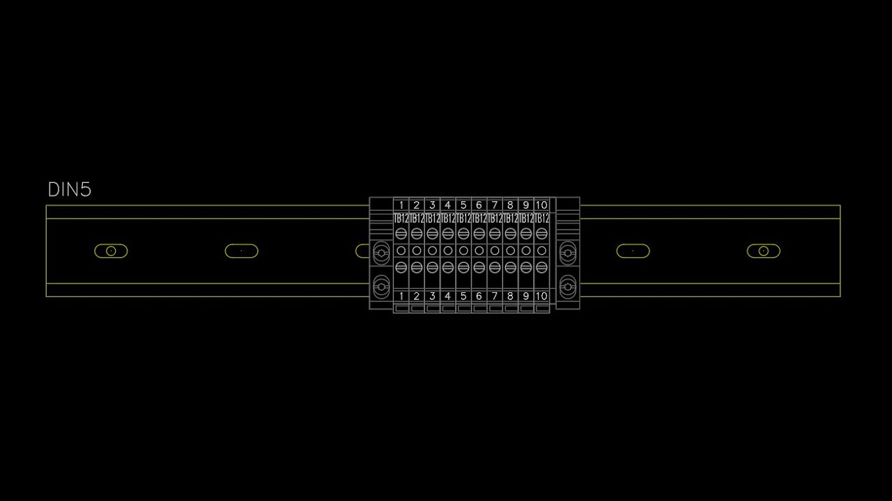 Insert Terminal Strip in Schematic and Panel Layout using AutoCAD Electrical