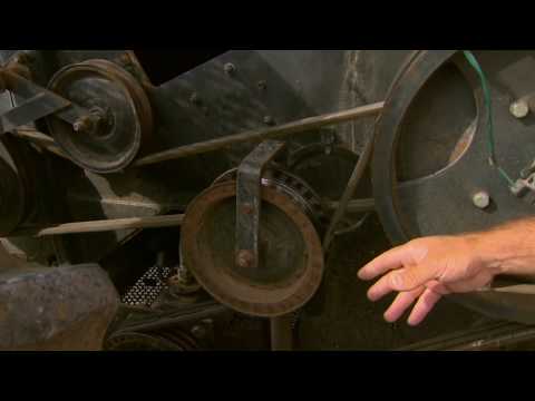 Checking Belts, Bushings and Parts on Harvest Equipment
