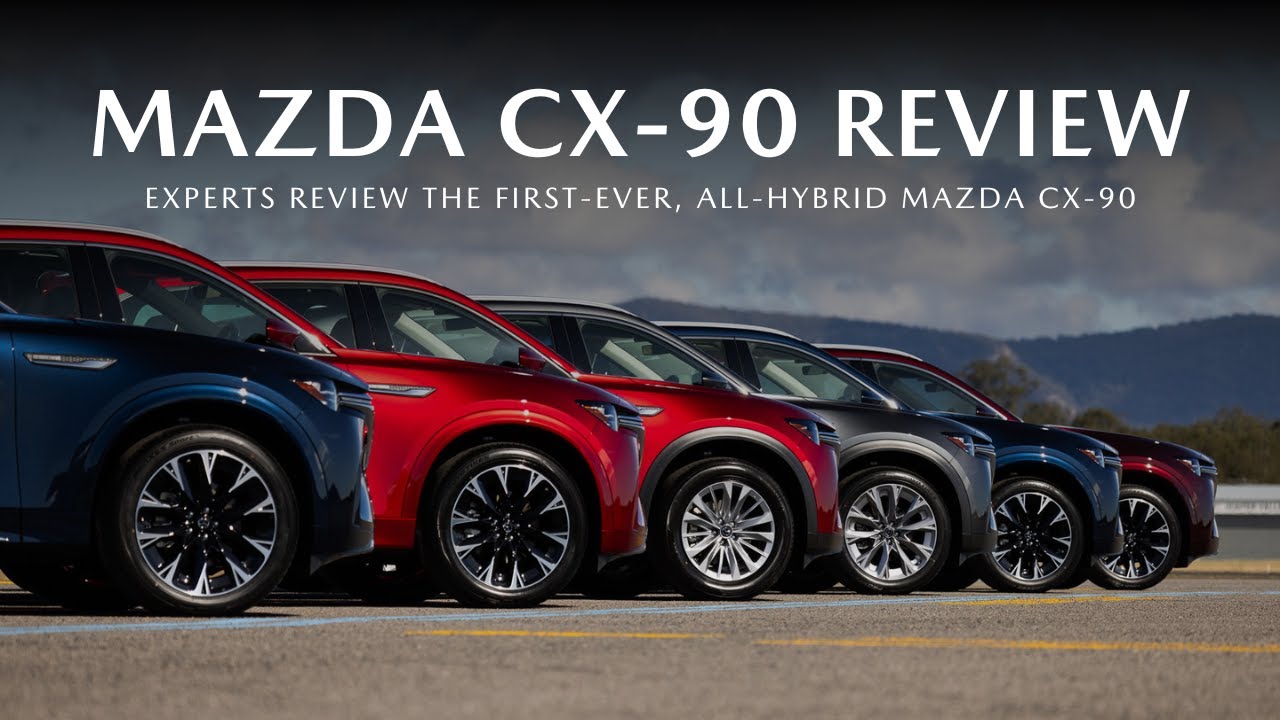 Experts review the First-Ever Hybrid Mazda CX-90 #ZoomZoom