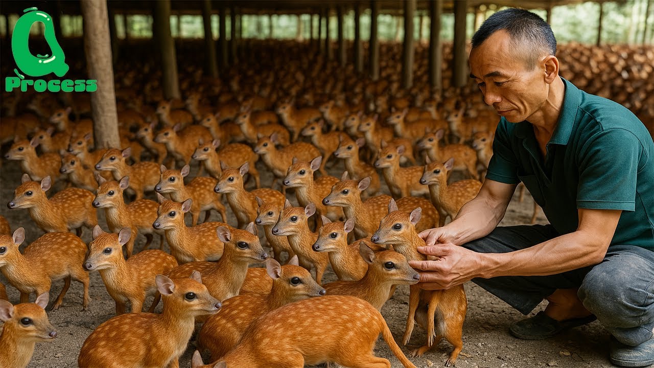 Mouse Deer Farming | Asia’s Tiny Deer Raised by the Millions | Rare Farming Documentary