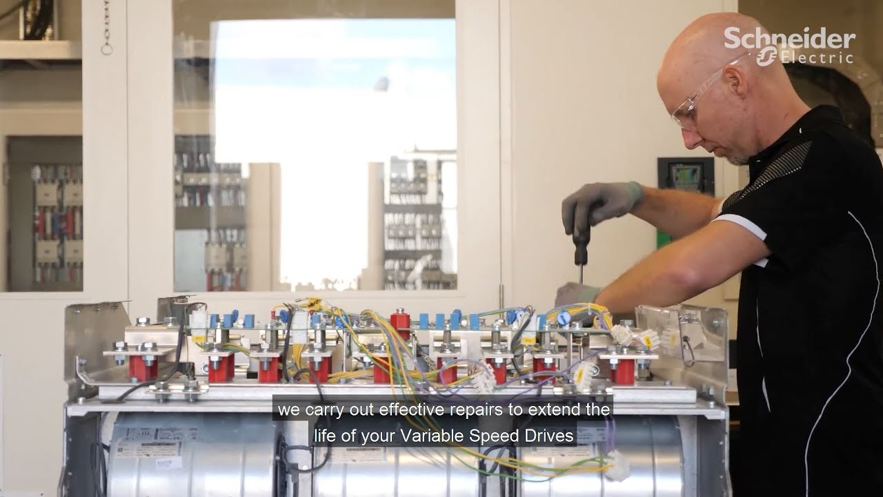 Get your Variable Speed Drives serviced with Schneider Electric