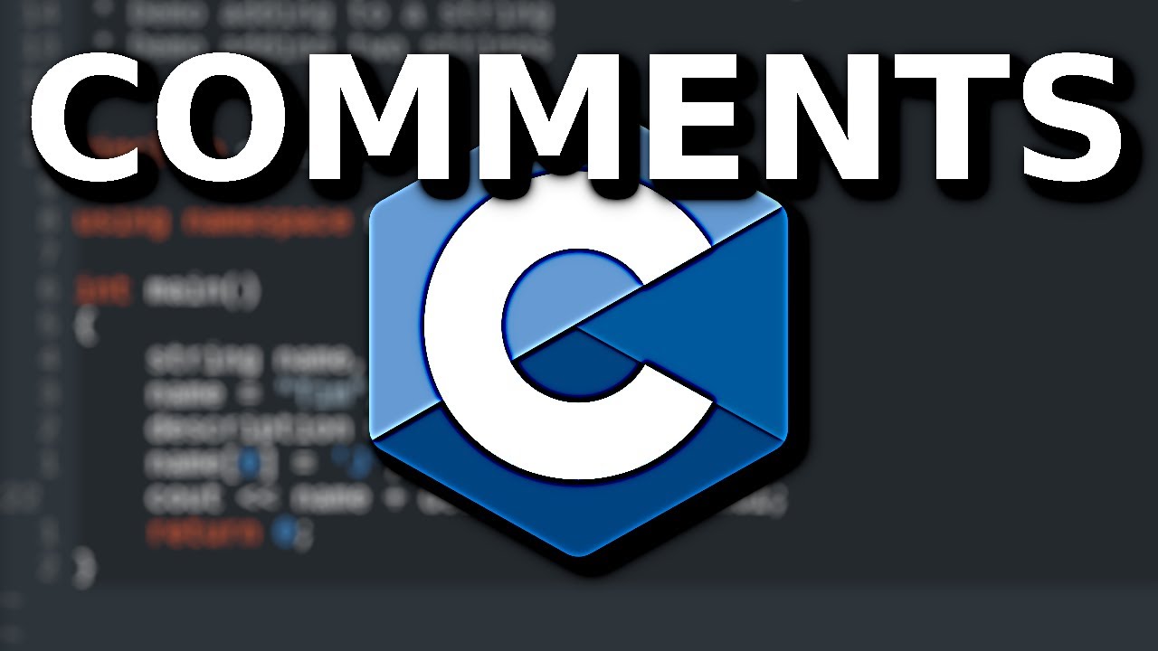 C Programming Tutorial  - Comments
