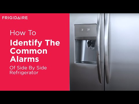 How To Identify The Common Alarms Of Your Side By Side Refrigerator