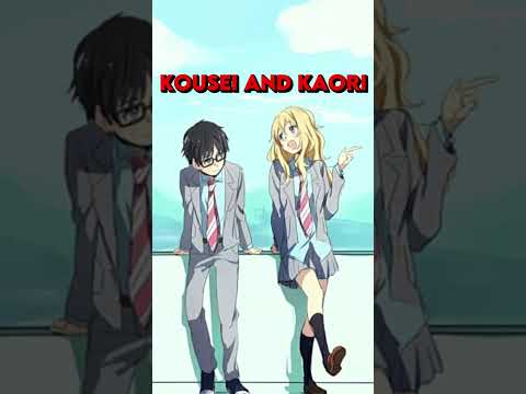 Kaori And Kousei Your Lie in April anime edit| me gustas tú | #amv #anime #shorts #kaorimiyazono
