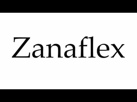 How to Pronounce Zanaflex