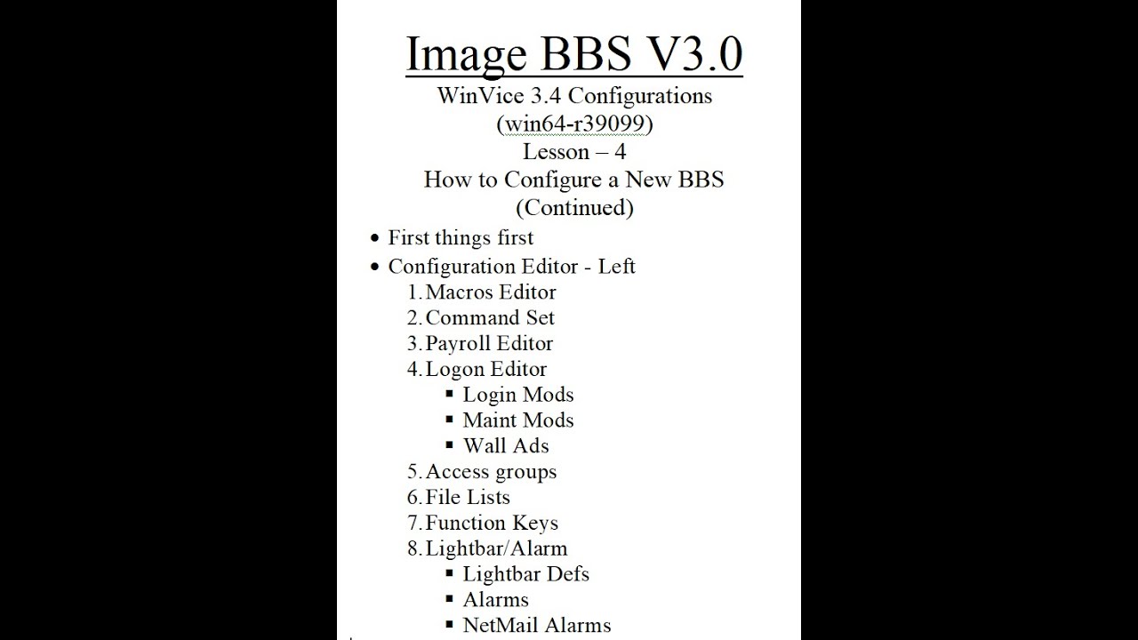2020 12 13 Lesson 4 Configuring Image 3 0 Part 1