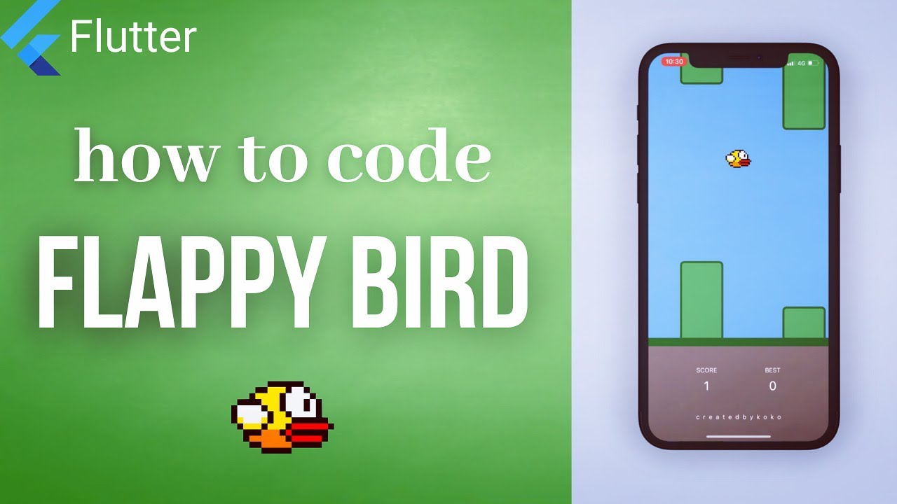 FLAPPY BIRD • Flutter Game from Scratch
