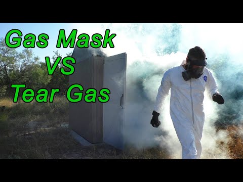 Testing CS Tear Gas With Mira Safety Gas Masks Part 2