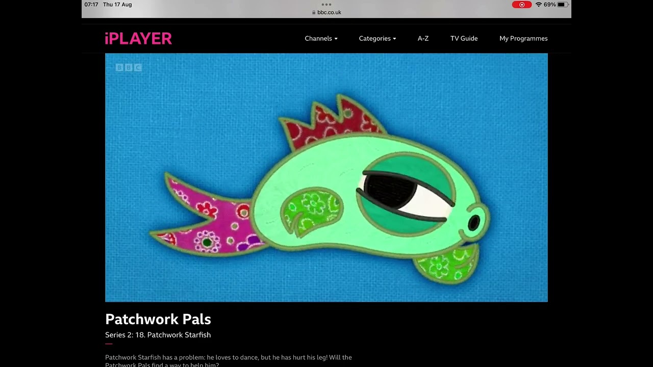 Patchwork Pals starfish