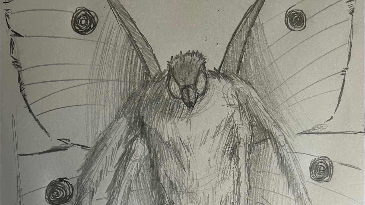 The Mothman (Drawing Cryptids)
