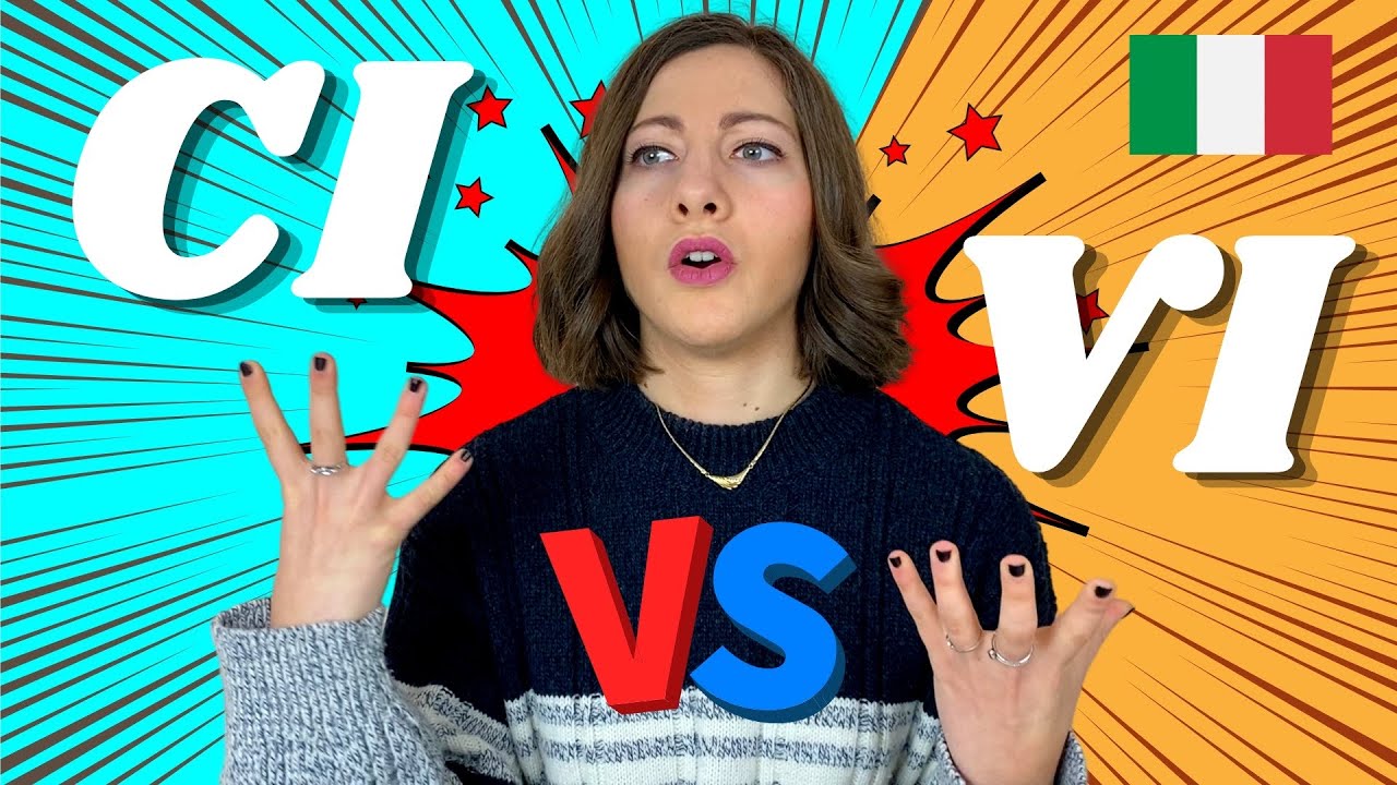 How and When are CI and VI used in Italian? Learn all their MEANINGS ...