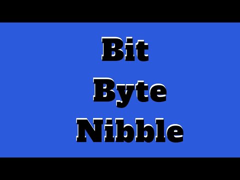Bit Byte Nibble and Other Data Units