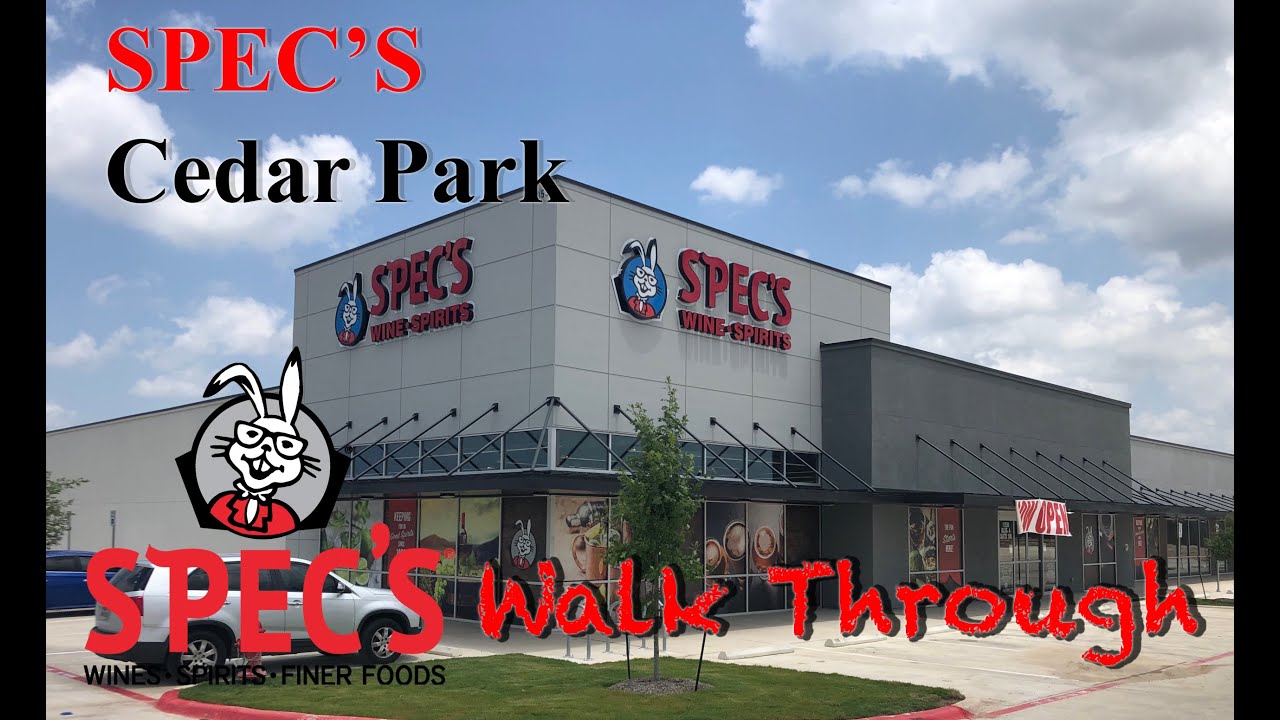 Liquor store walkthrough - Specs Cedar Park, Texas