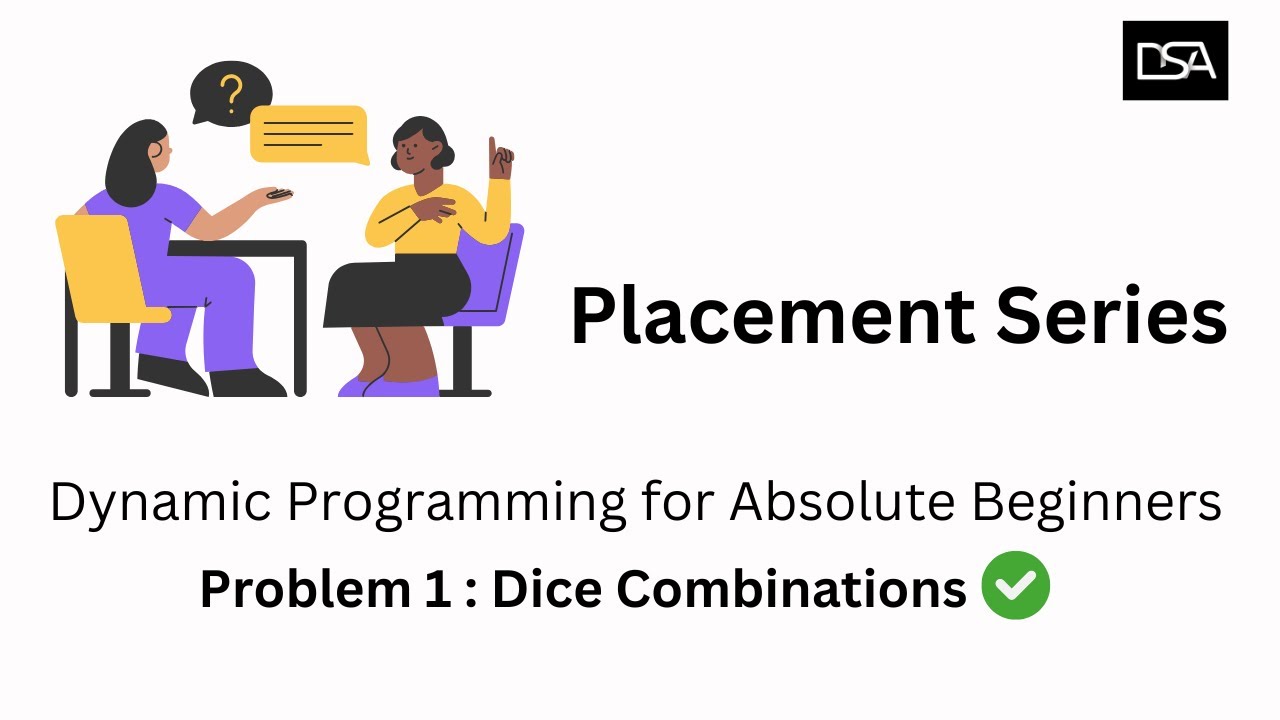 Placement Prep: Solve Dice Combinations Using Dynamic Programming