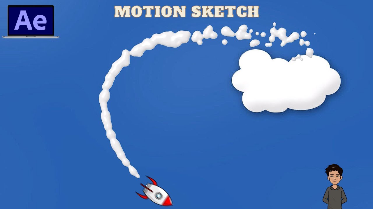 Cartoon Rocket Effect | After Effects | Simple Tutorial