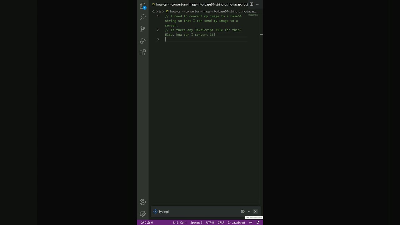 How can I convert an image into Base64 string using JavaScript?